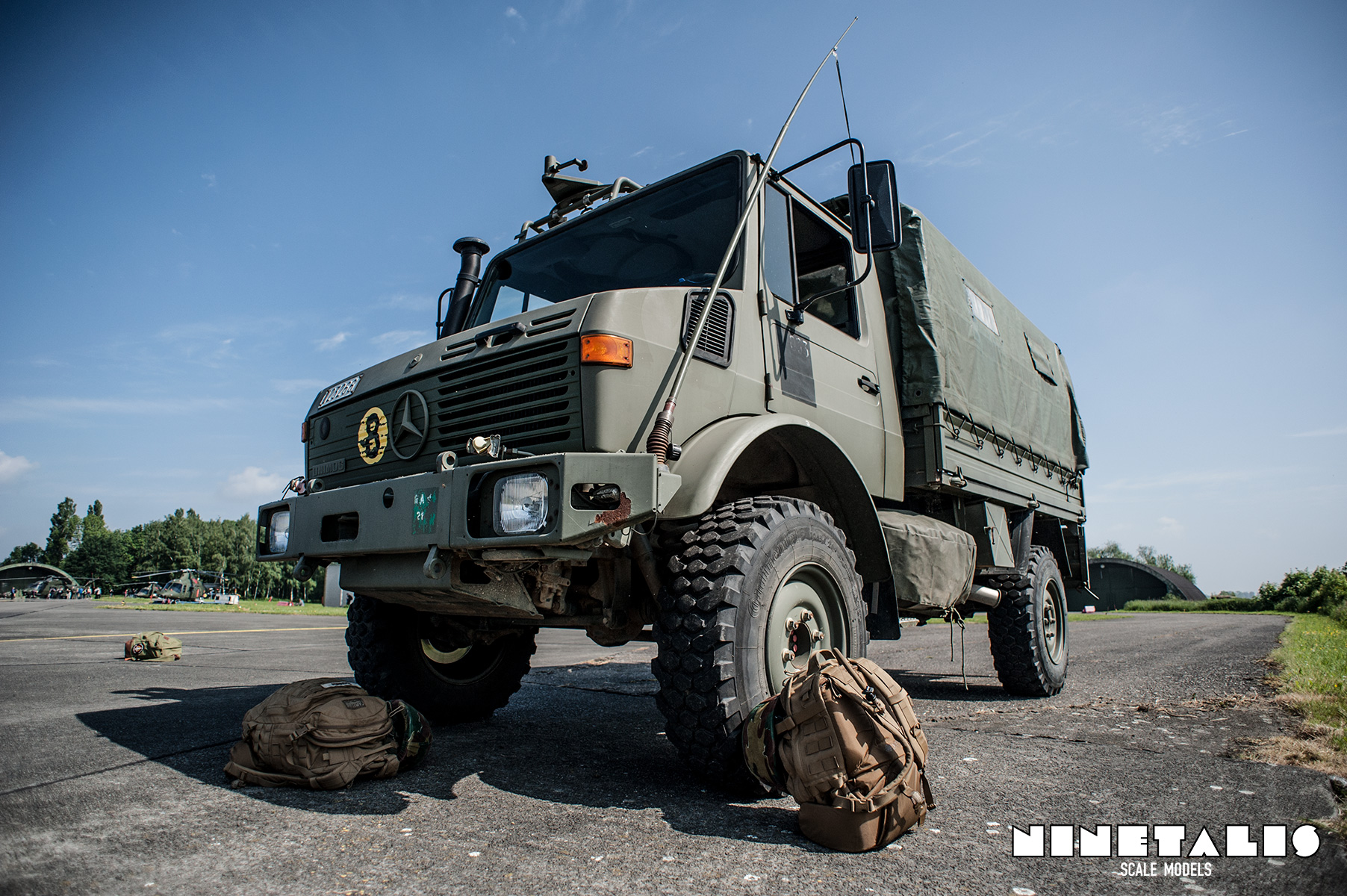 Mercedes UNIMOG U1350L – Belgian Army – Ninetalis