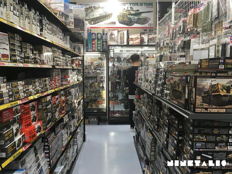 Scale model shops in Tokyo – Ninetalis