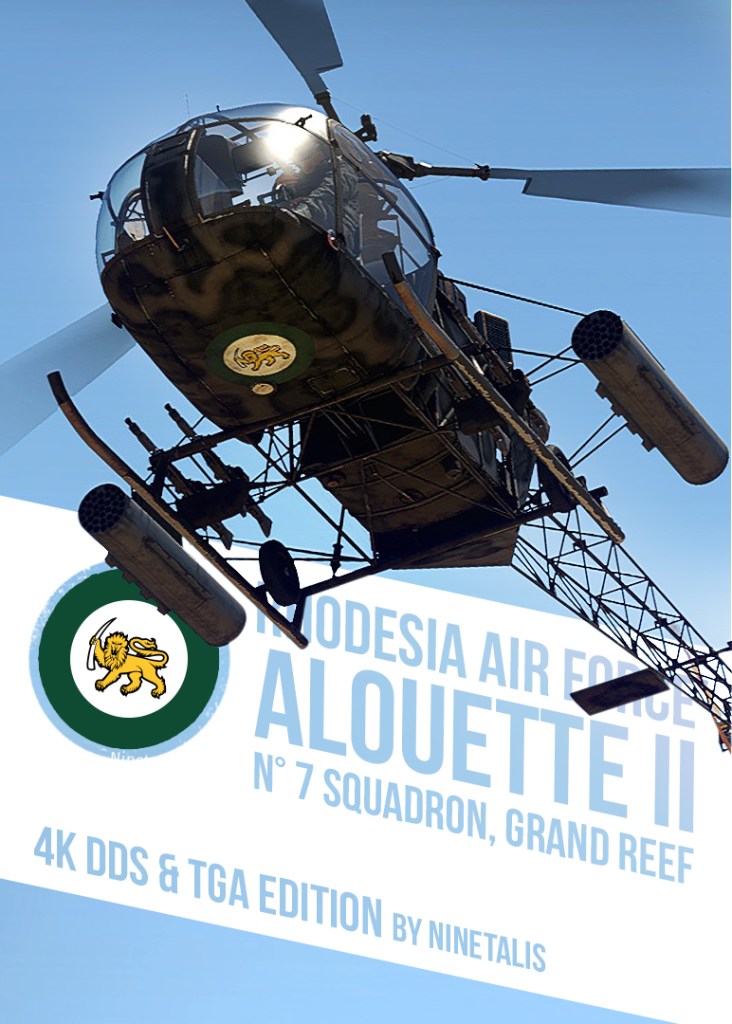 Alouette II – Rhodesian Air Force – War Thunder Skin – Ninetalis