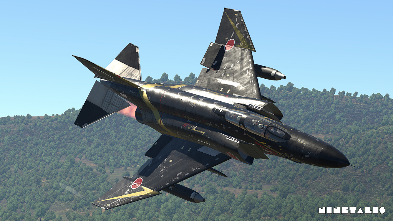 F-4EJ Phantom II – ADTW 60th anniversary – JASDF – Gifu – Ninetalis